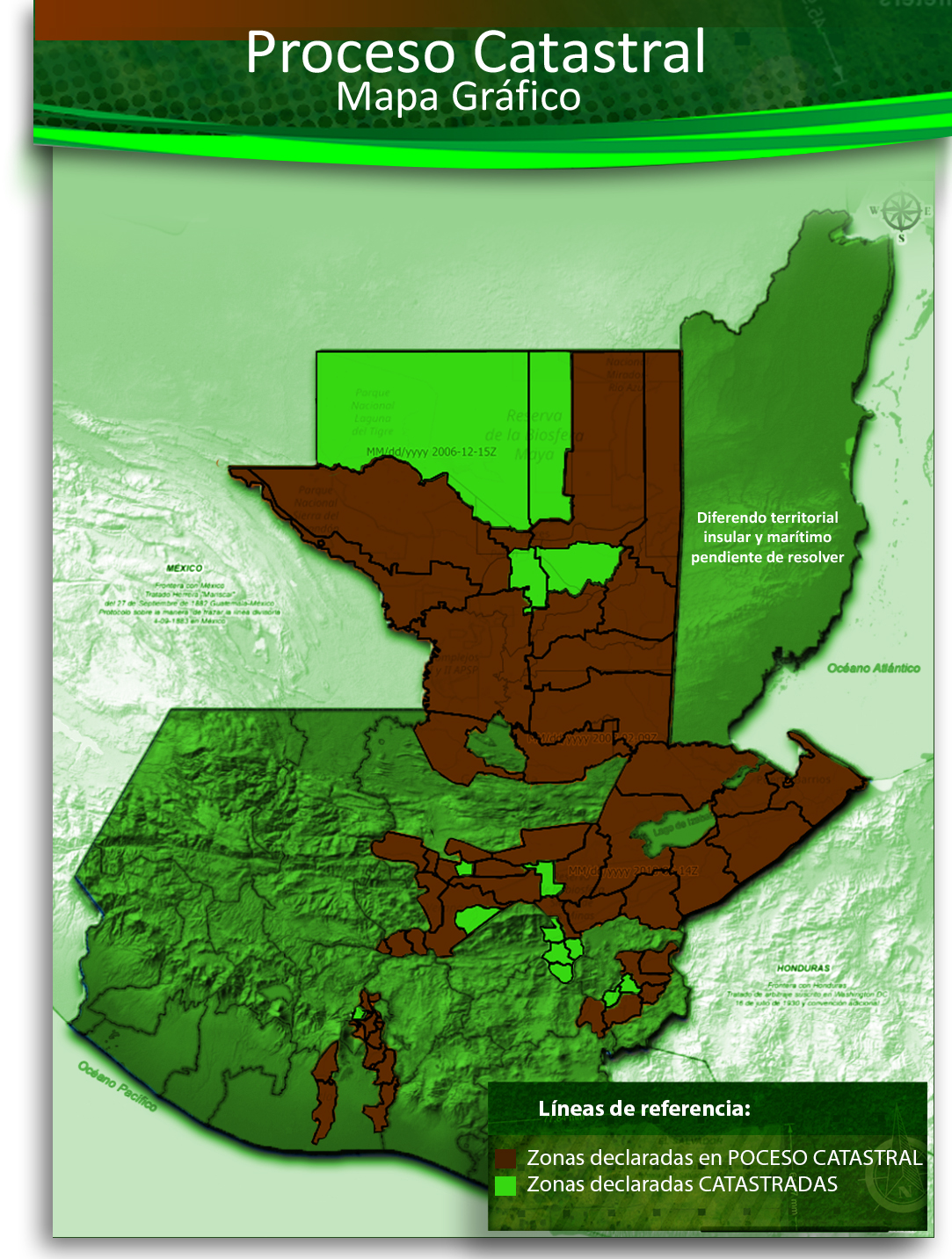 Zonas en Proceso Catastral 2 | RIC